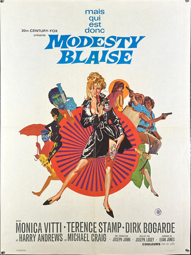 Modesty Blaise (1966) | Coolwalls