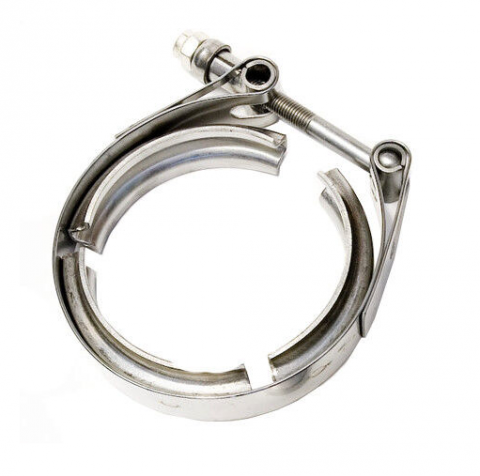 Marmon 4.21 clamp for s300 turbos with Down Pipe with thin rolled ...