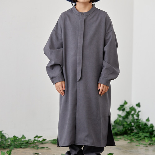 polyester canapa dress (MO14-1302) | mounten