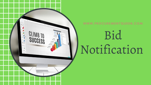 Bid Notification Registration | Procurement Queen