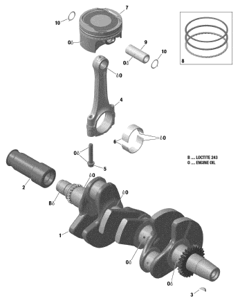 Spark Crankshaft Seals SSCK01 | seadoo-parts-repairs