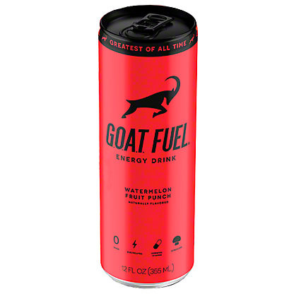 Goat Fuel Watermelon Fruit Energy Drink 12oz | Crafted Selections