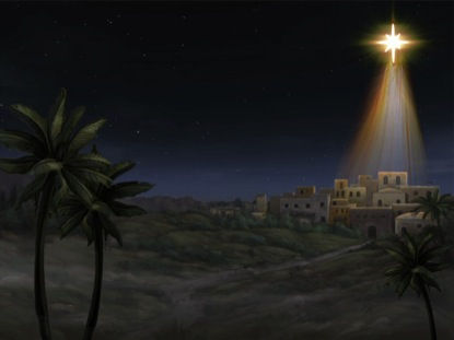 The Catholic Defender: The Star of Bethlehem Shines On Christmas Night