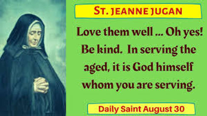 The Catholic Defender: Saint Jeanne Jugan “Refuse God nothing …We must ...