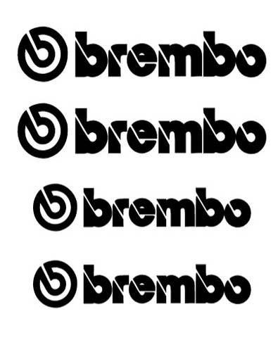 Brembo Brake Decals | Dory's Decal's