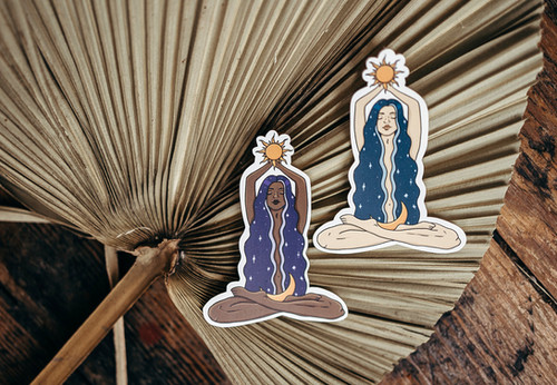Goddess Sticker | Wander the Pines