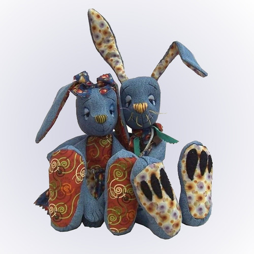 Raggedy rabbit sewing pattern perfect recyclers | pcbangles