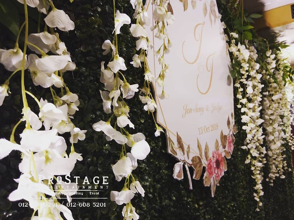 Hall Decoration + Stage Decoration + VIP Table + Walkway