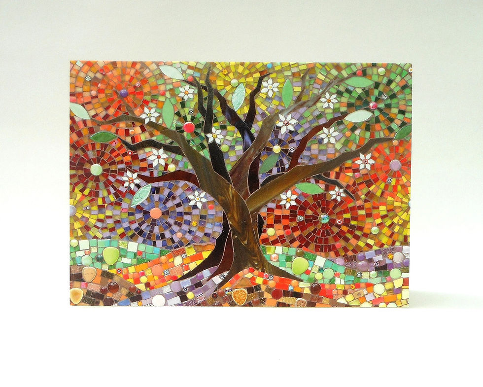 Autumn Tree of Life | LA Mosaics