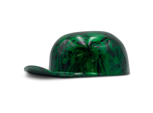 Custom Kandy Green No Evil Skulls Doughboy Mikes Pro Lid novelty helmet ...