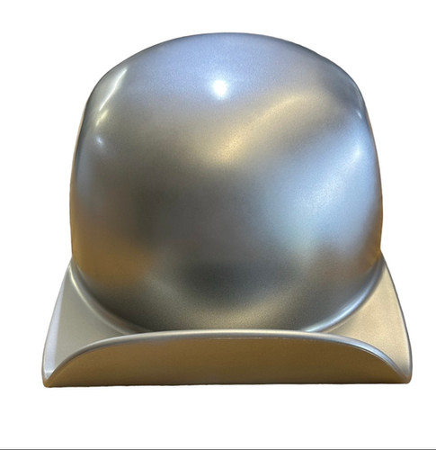 Custom Metallic Silver 2.0 Mikes Pro Lid novelty helmet | bagrbuck