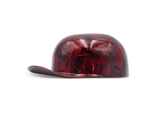[Custom Kandy Red No Evil Skulls Doughboy Mikes Pro Lid novelty helmet ...