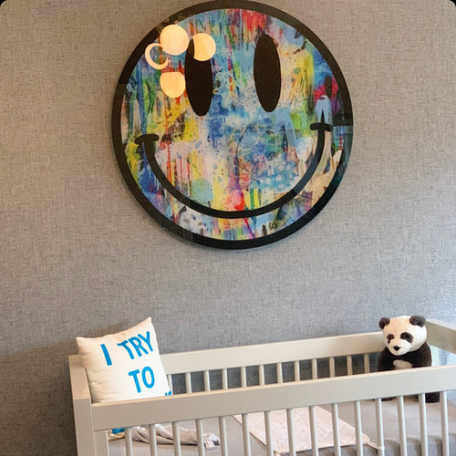 Graffiti Smiley | Celia Naomi Designs