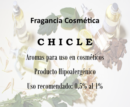 Fragancia Chicle | Apotecario Artesanal