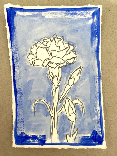 PIA PACK ~ Carnation With 3 Heads | Art & People