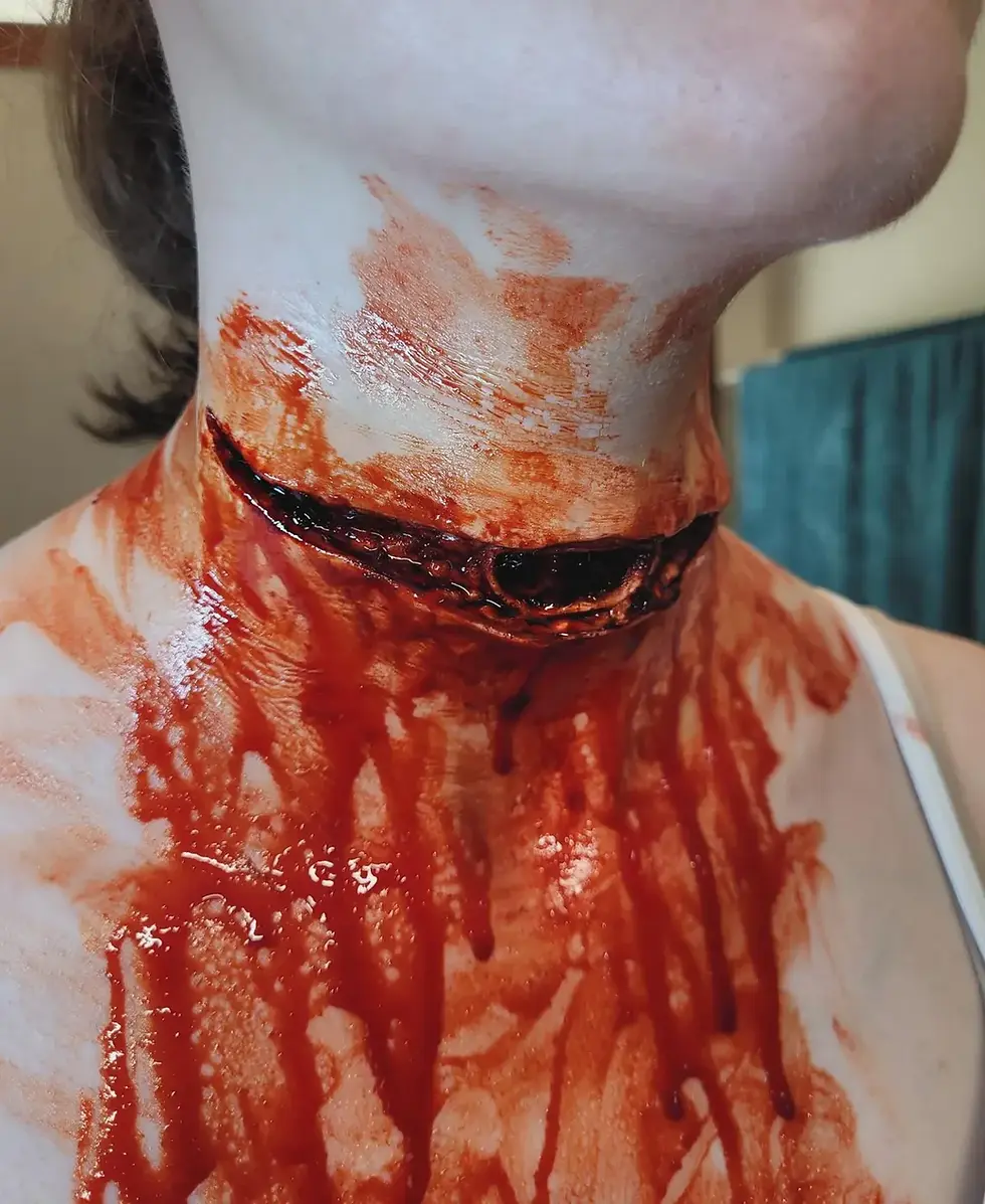 cut neck prosthetic