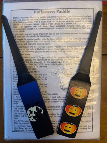 Halloween Paddle (Single or bulk) | Martin Duffy Magic