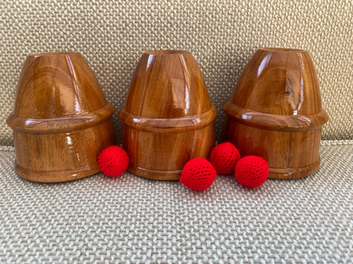 Wooden Cups and Balls | Martin Duffy Magic