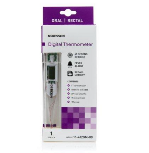 Digital Stick Handheld Thermometer, Oral/Rectal/Axillary Probe | WONACE ...