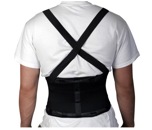 Standard Back Support with Suspenders - Medline | WONACE Medical Supply