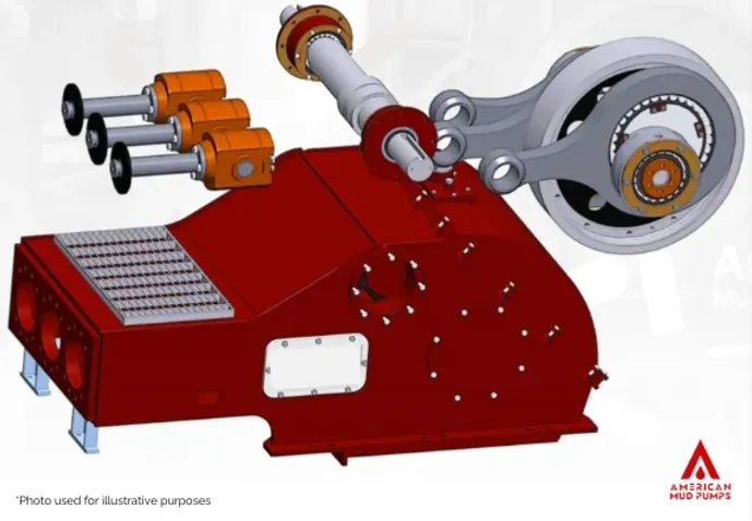 Power end Assembly in a mud pump