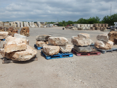 Texas Limestone Boulders | Austin Landscape Sup