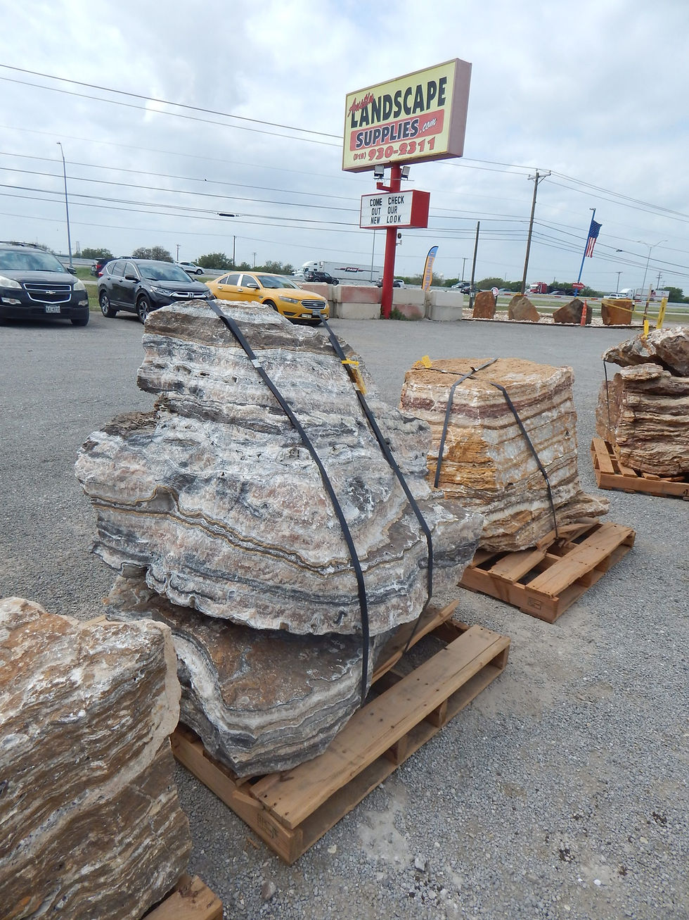 Blocks, Boulders, and Patio Stone | Austin Landscape Sup