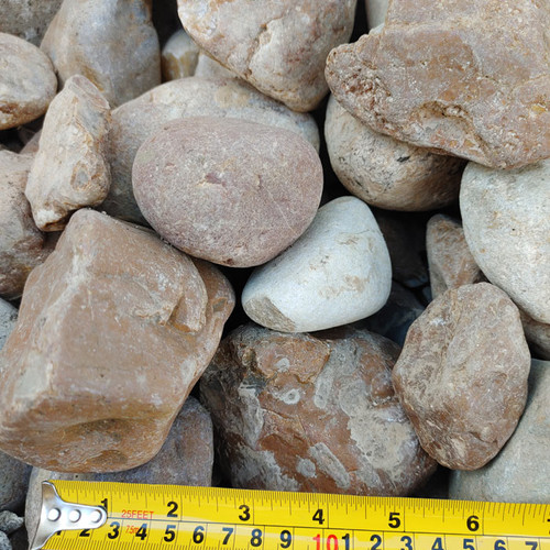 Desert Plum River Rocks (2″ – 5″) | Austin Landscape Sup