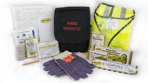 15 Piece Vehicle Accident Kit | readycareco