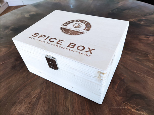 Exklusive Spice Box | Baron de Sel Gewürze