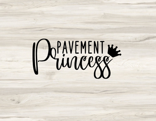Pavement Princess Decal Sticker | Made42