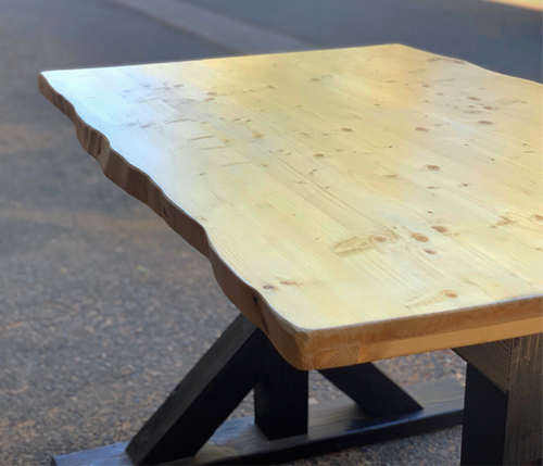 Pine Slab Table Top | Studio Geppetto Design