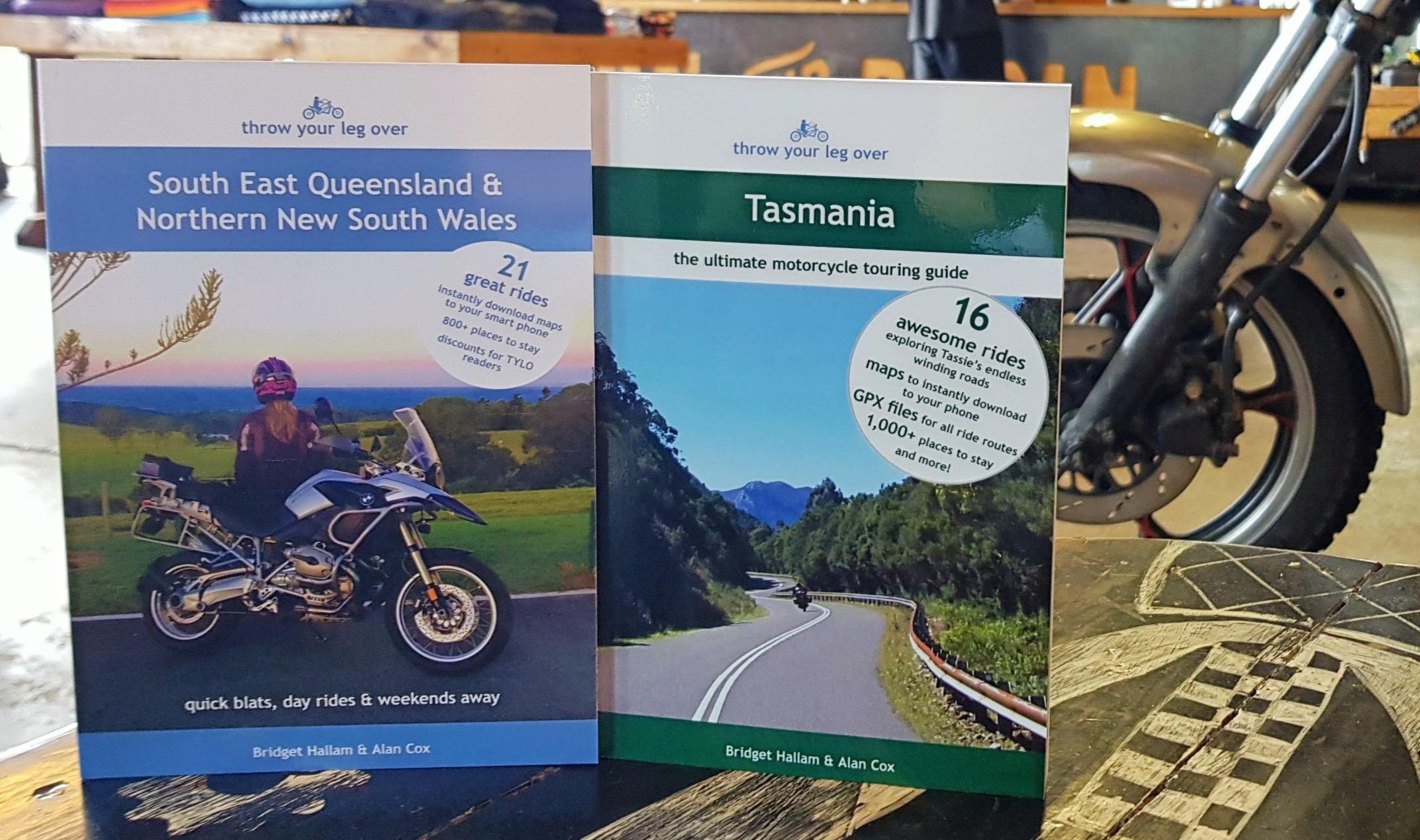 motorcycle touring guide books | Throw Your Leg Over