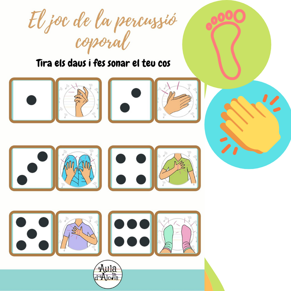 El juego de la percusión corporal