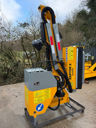 RAPTOR X Hedge Cutter Trimmer 800mm Flail Head for compact tractor Y ...