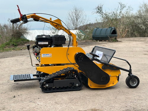 RAPTOR X Pedestrian Track Flail mower | Tractors and Flails