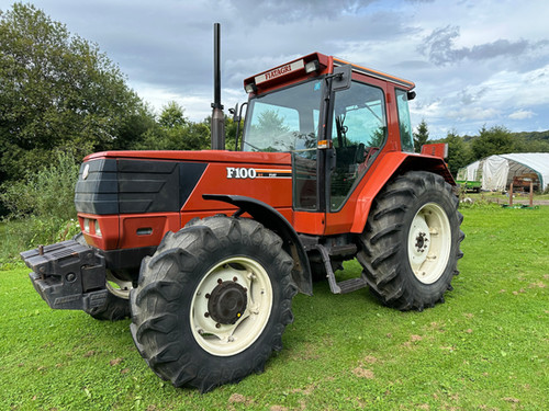 SOLD. FIAT F100 DT WINNER 4WD TRACTOR, Only 1473 Hours | Tractors and ...