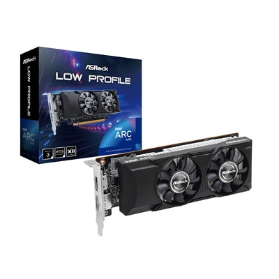 ASRock Intel Arc A310 Low Profile 4GB GDDR6 Graphics Card, 2000 MHz ...