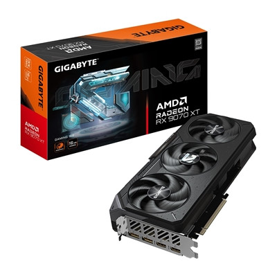 Gigabyte AMD Radeon RX 9070 XT GAMING 16GB GDDR6 Graphics Card, 4096 ...