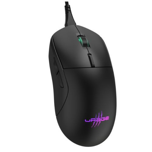 Hama uRage Reaper 250 Gaming Mouse, 100-6200 DPI, 7-Colour LED Lighting ...
