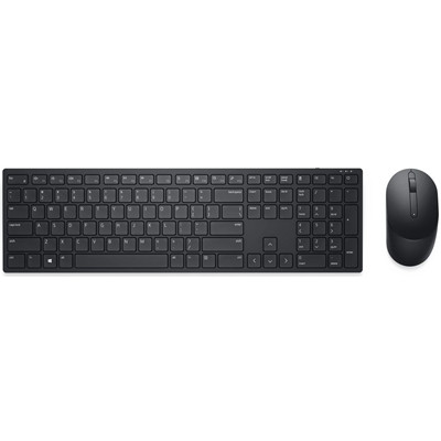 Dell KM5221W Pro Wireless Keyboard and Mouse Set for Windows, 2.4GHz ...