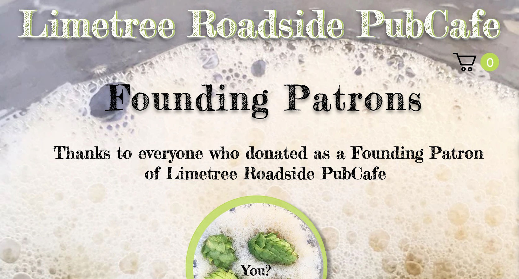 FOUNDING PATRONS | Tony Forder