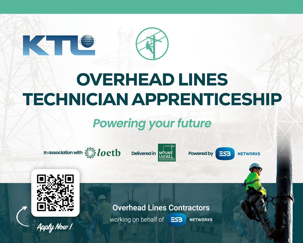 KTL are thrilled to announce the all-NEW Overhead Lines Technician ...
