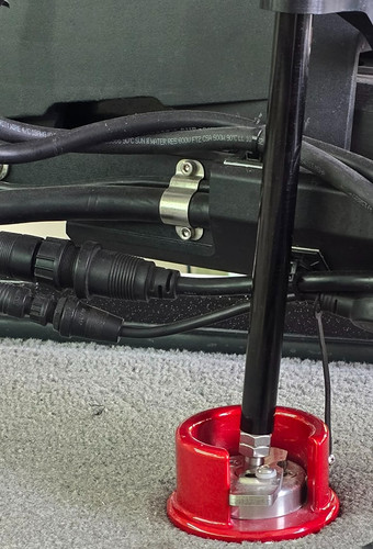 Garmin Force predrilled kickstand shaft | Str8 Up Mounts