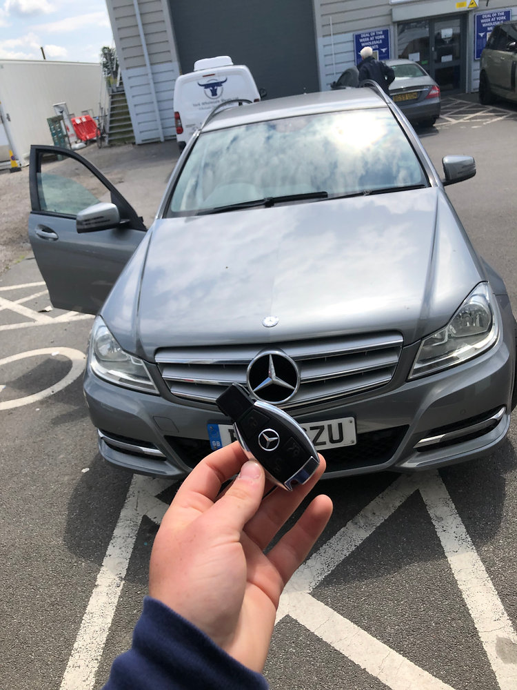 Mercedes spare key