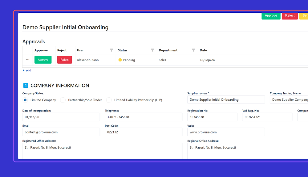 How To Create An Efficient Vendor Registration Form