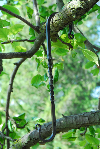 Branch S-Hook | Iron Cross Forge