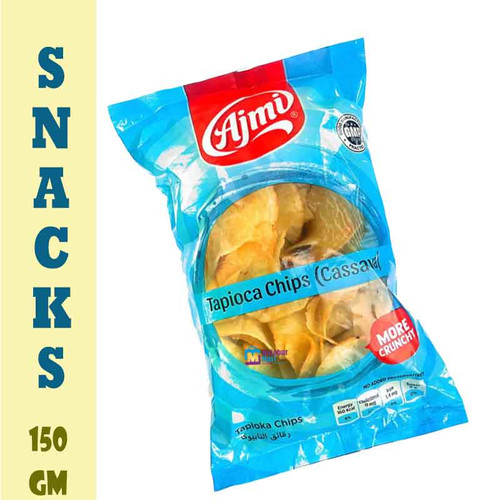 Ajmi Tapioca Chips 150Gm | MalabarMart
