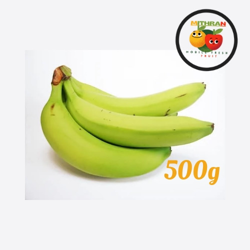 பச்சை வாழைப்பழம் - Green Banana -500 g | Mithran Fruits Shop