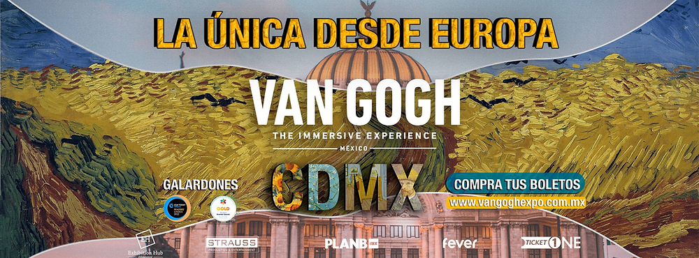 Experiencia inmersiva de Van Gogh llega a CDMX